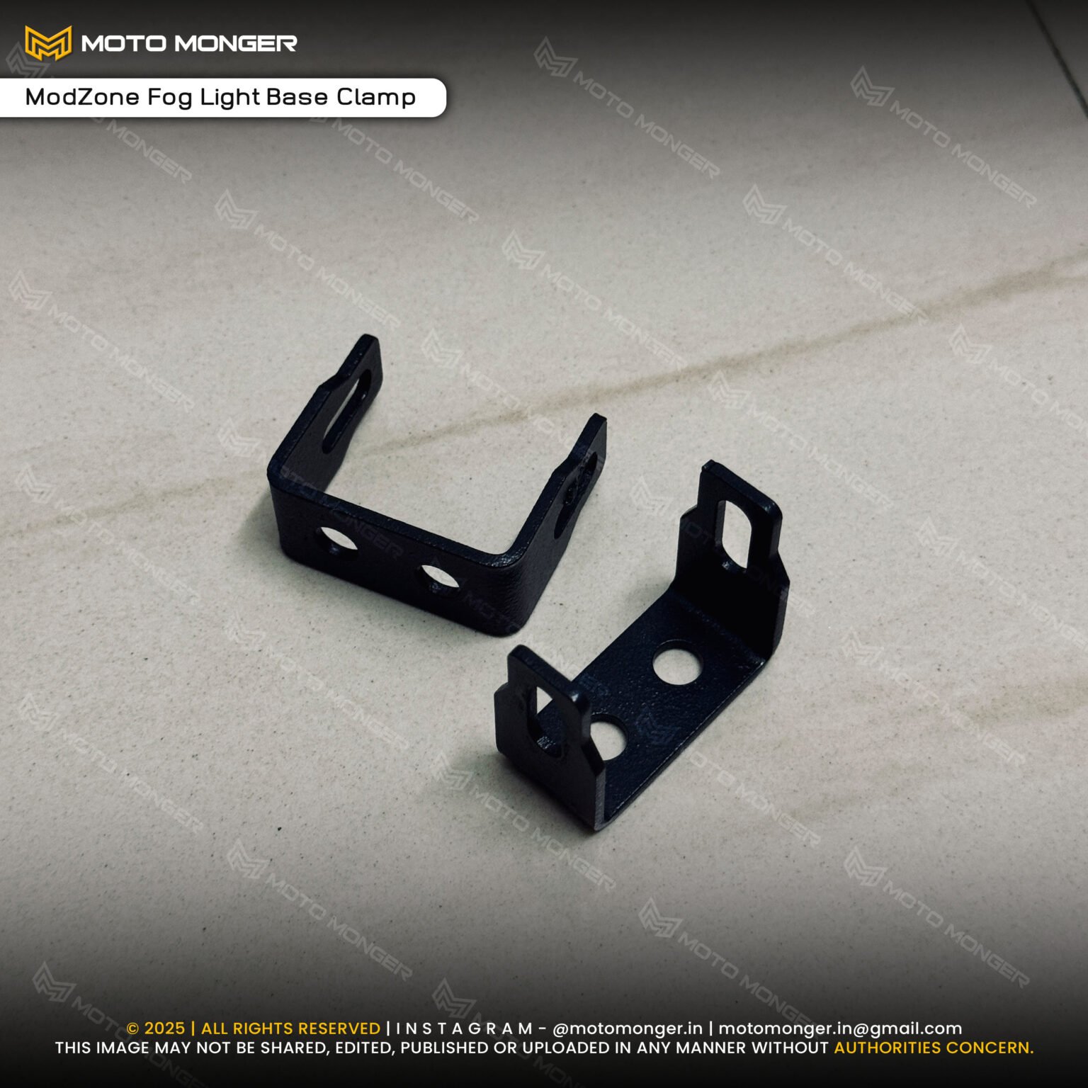 Fog Light Additional Base Clamp - motomonger.in